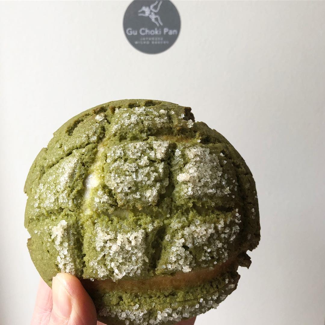Classic Matcha Anko Melonpan - Gu Choki Pan